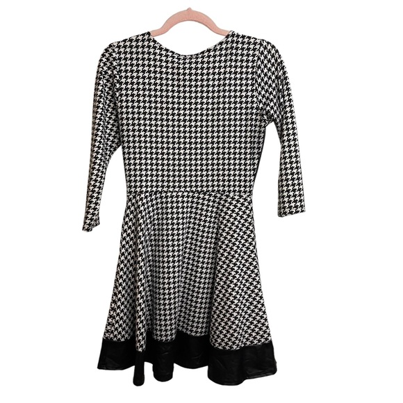 Joyce Leslie | Dresses | Joyce Leslie Black And White Houndstooth Fit ...